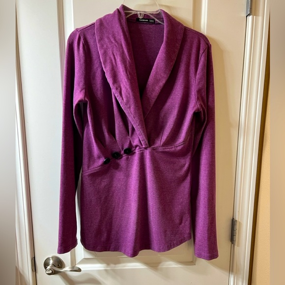 PattyBoutik | Sweaters | 64 Patty Boutik Womens Xl Purple Knit Top ...